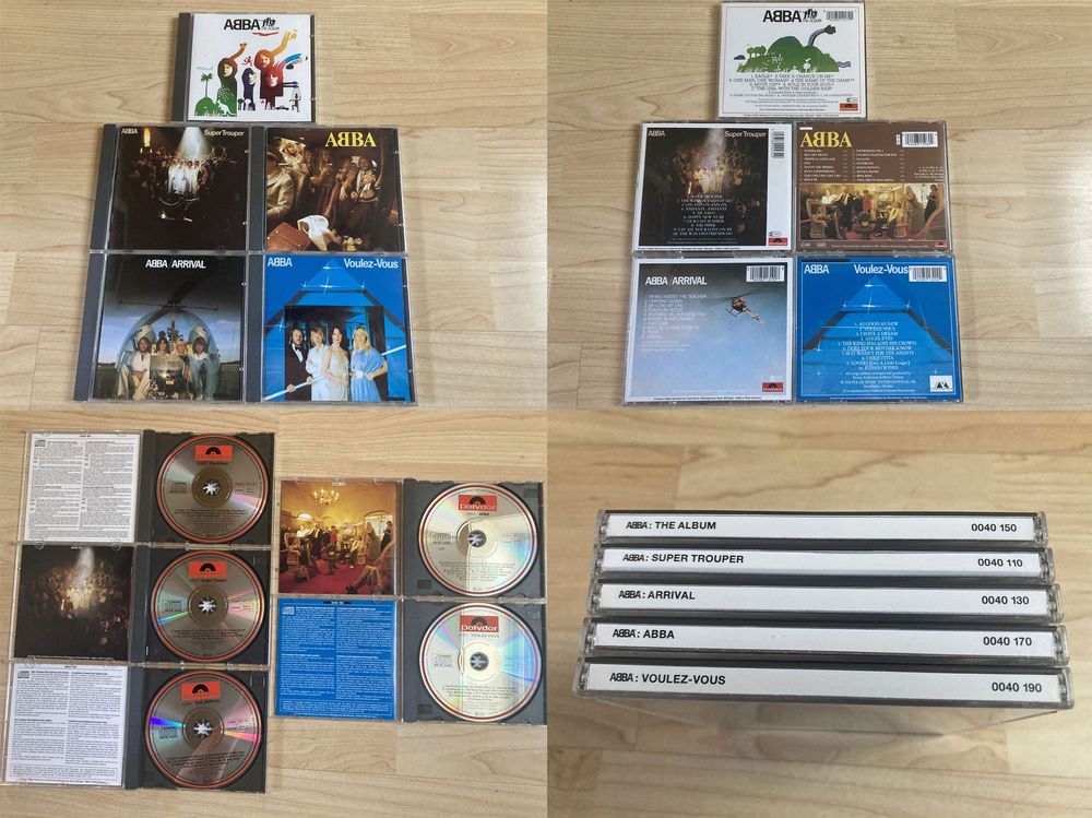 ABBA 5x CD Sammlung (Arrival/Trouper/Voulez/Album/ABBA) ESC | Kaufen auf Ricardo