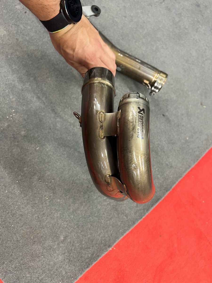 Akrapovic Auspuffanlage Yamaha yz450f,Top Zustand! Wie neu! (Gebraucht ...