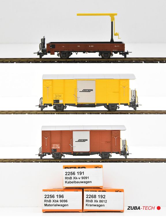 Bemo 3x Güterwagen der RhB H0m GS mit OVP | Kaufen auf Ricardo
