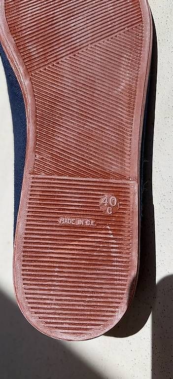 Ballerines bleues foncé taille 40 (D'occasion) à Prilly pour CHF 20 ...