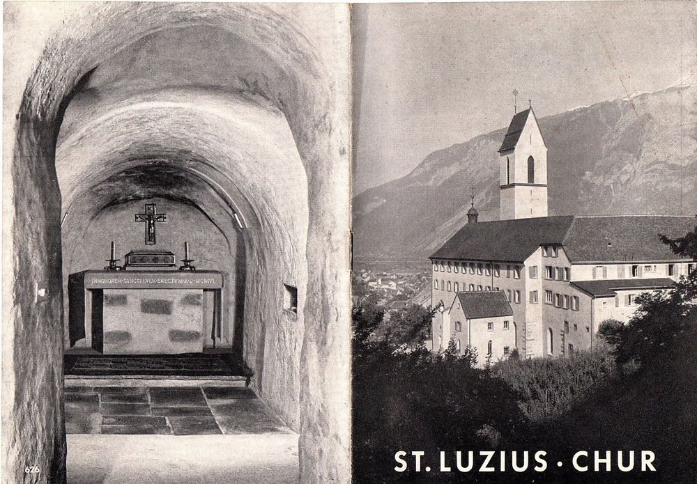 Werbebroschüre St. Luzius Chur 1950er (Gebraucht) in Mörschwil für CHF ...