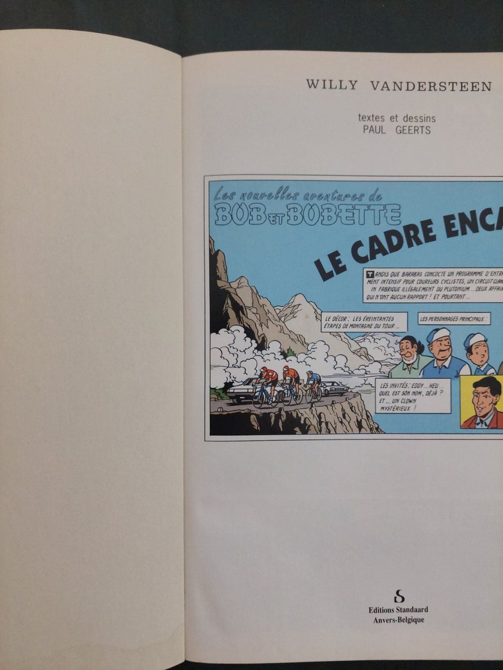 Bob et Bobette T.247 Le Cadre Encadré EO 1996 TBE (D'occasion) à Genève ...