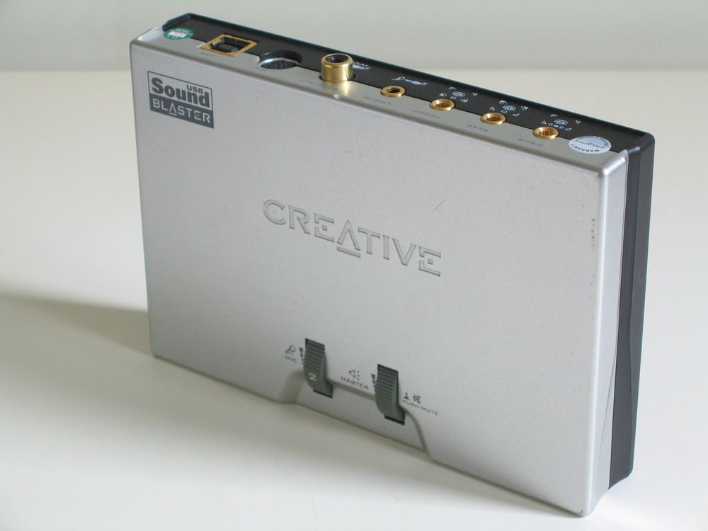 Creative Sound Blaster 24-bit 48kHz USB External Sound Card (Gebraucht ...