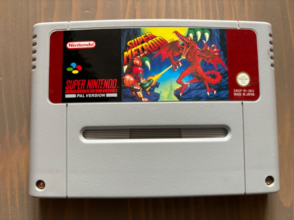 Super Metroid[Super Nintendo] - cart/module (Gebraucht) in Zürich für ...