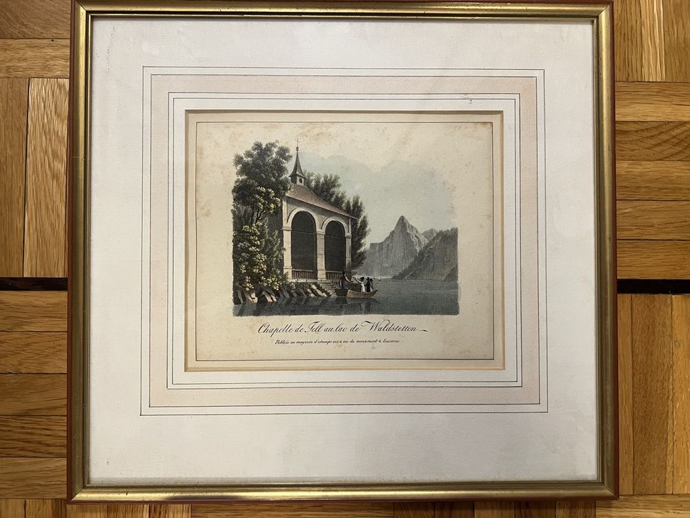 Chapelle de Tell au lac de Waldstetten. (Gebraucht) in Prilly für CHF ...
