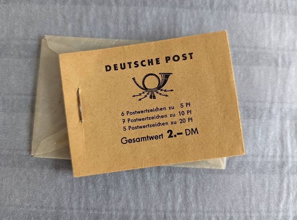 German Stamp Booklet 2 DM | Kaufen auf Ricardo
