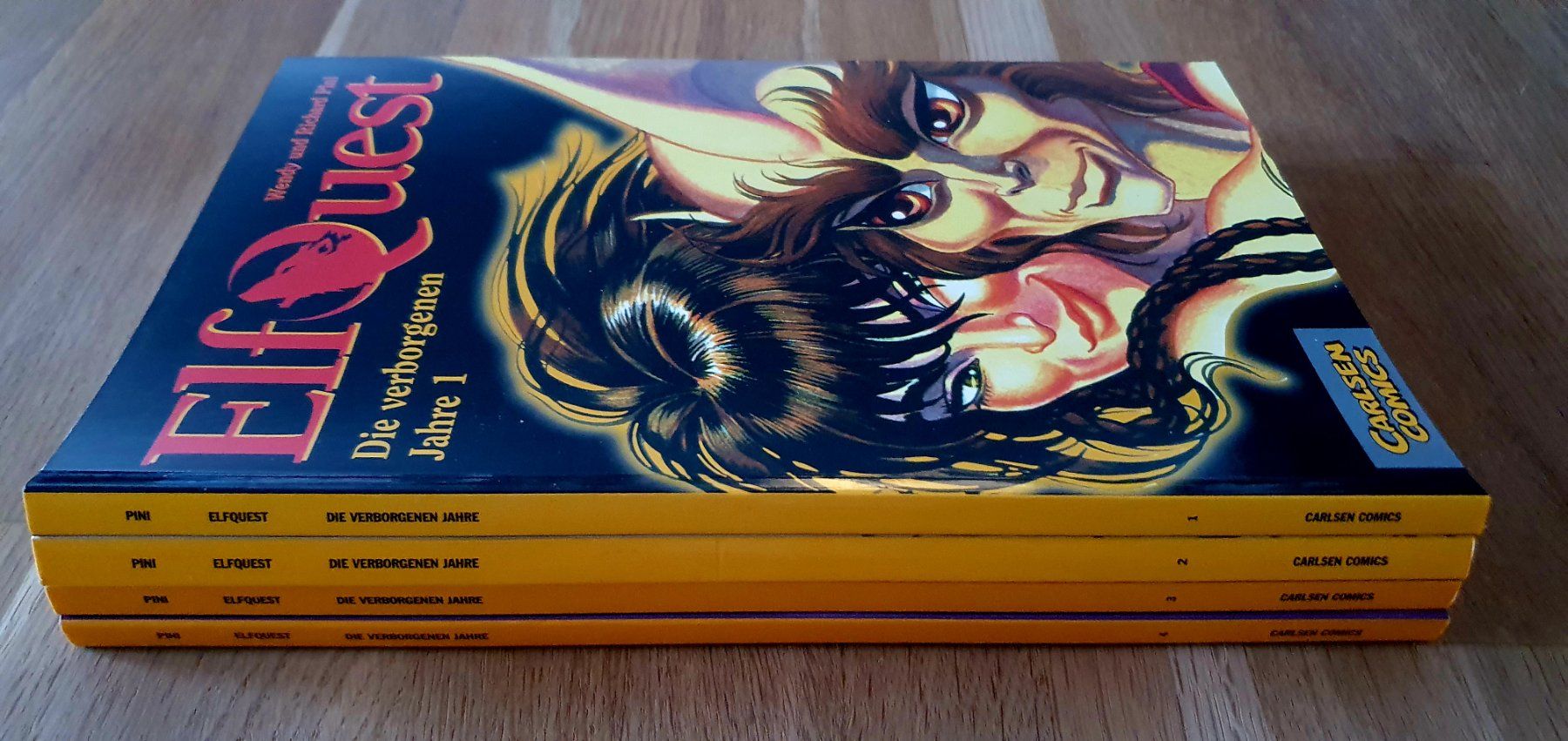 ELFQUEST, DIE VERBORGENEN JAHRE 1-4 komplett, SC, NEUWERTIG! (Neu ...