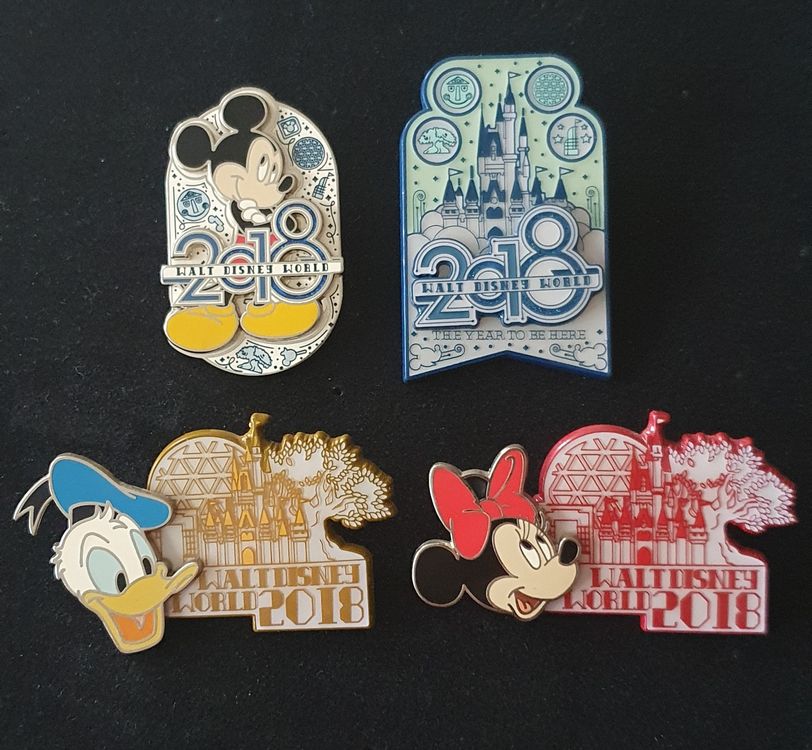 4 Walt Disney Pin 2018 (Neu (gemäss Beschreibung)) in Wetzikon ZH für ...