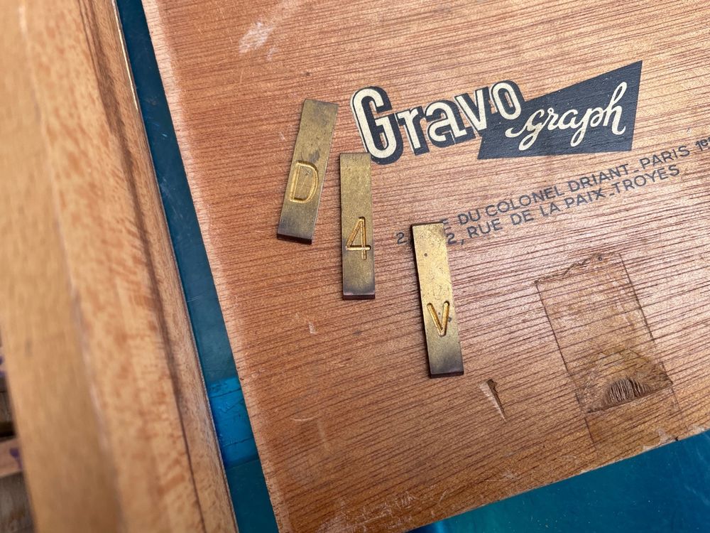 Gravograph Schriftsatz Gravierbuchstaben (Gebraucht) in Oftringen für ...