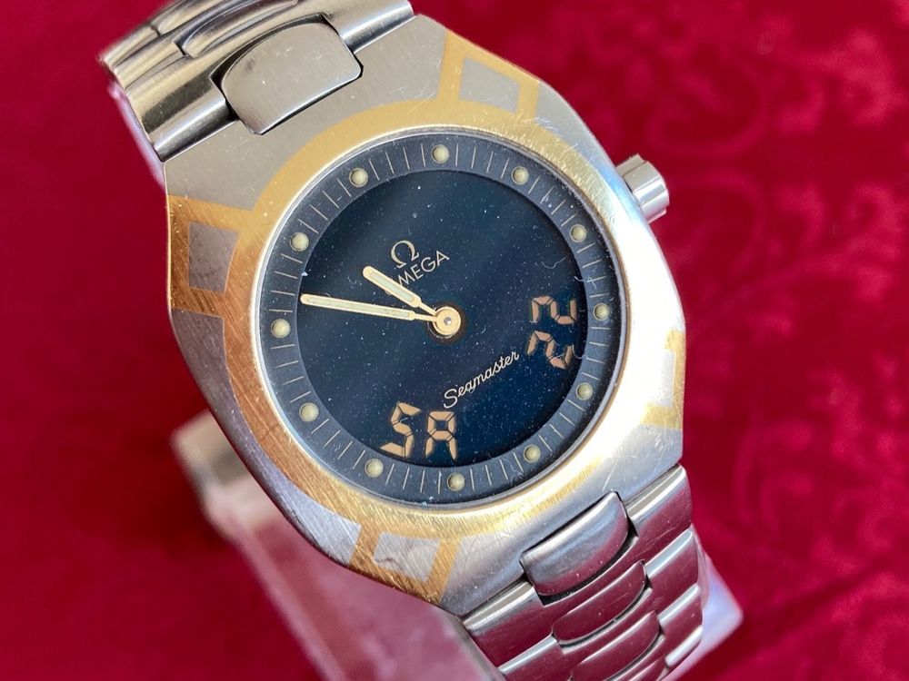 OMEGA Seamaster Polaris, Quartz, analog/digital, Stahl/Gold | Kaufen ...