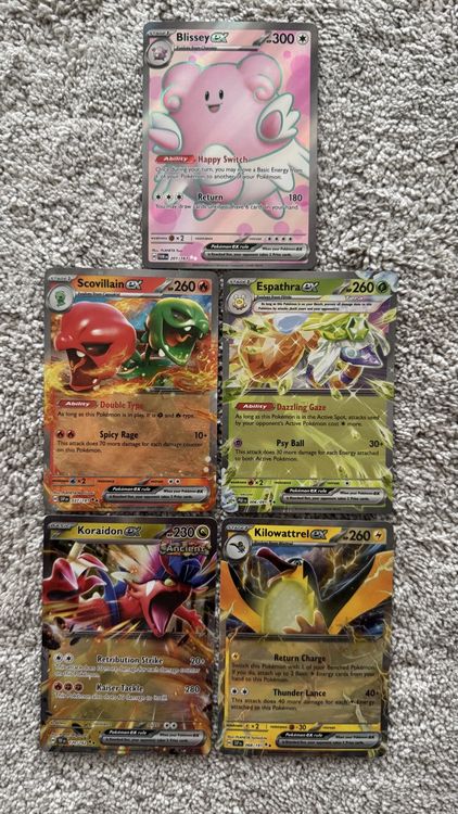 5 seltene Pokemon EX Karten (Shiny/ex) (Neu (gemäss Beschreibung)) in ...