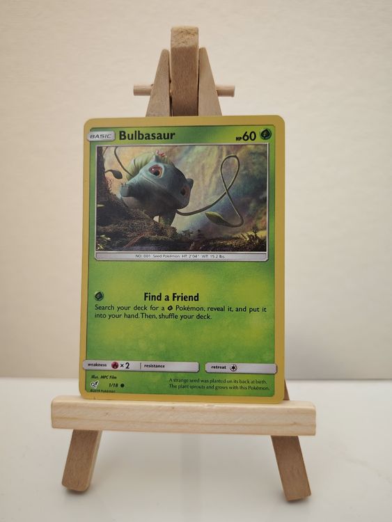 Carte Pokémon Bulbizarre 60 PV 2/108 XY détective pikachu (Gebraucht ...