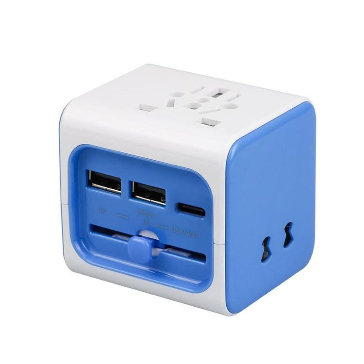 Reiseadapter blau | Kaufen auf Ricardo