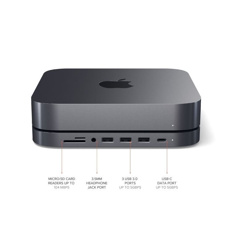 Type-C Aluminum Stand & Hub for Mac Mini (Gebraucht) in Chermignon für ...