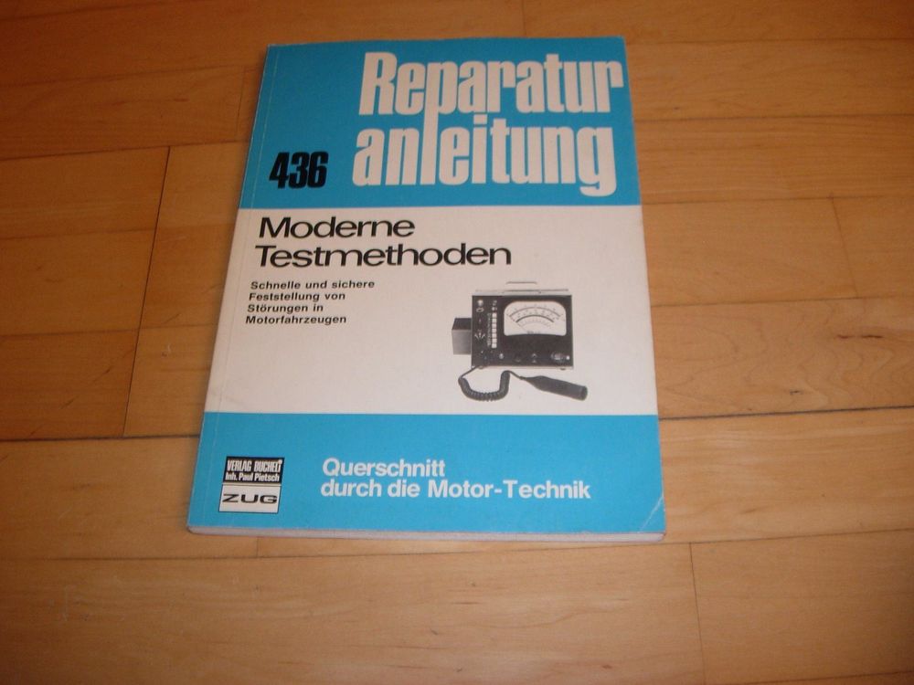 Auto Rep.anleitung Moderne Testmethoden | Kaufen auf Ricardo