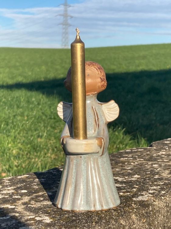 Kerzenständer Kerzenhalter Engel Keramik | Kaufen auf Ricardo