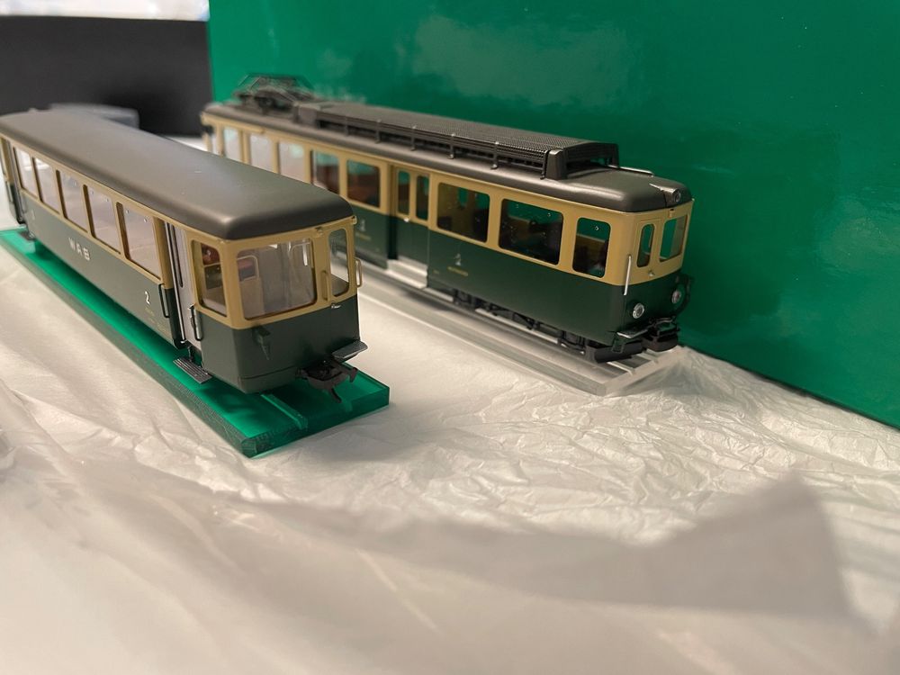 HRF: WAB BDeh 4/4 112, Bt 261 & Ok 601, Nr. 1843-4 (Neu (gemäss ...