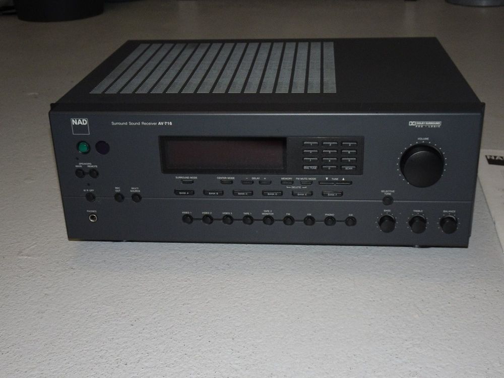 NAD AV-716 Dolby Pro-Logic AV Receiver (Gebraucht) in Belp für CHF 11 ...