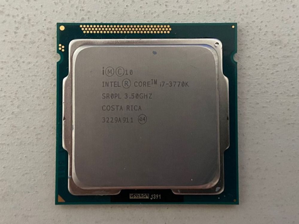 Intel i7-3770K CPU (Gebraucht) in Schaffhausen für CHF 60 – mit ...