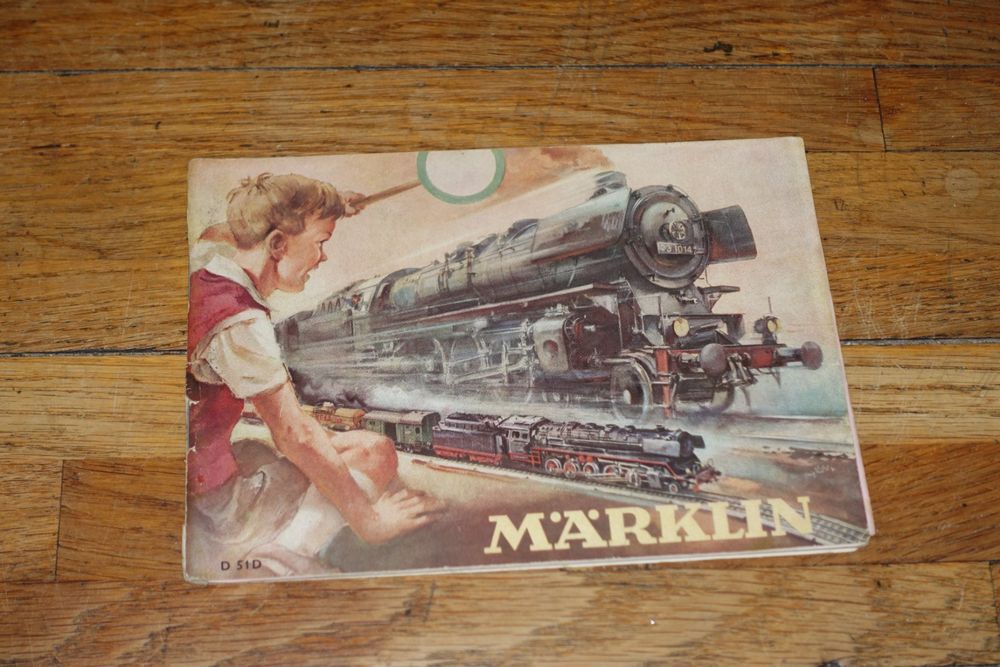 MARKLIN TRAINS ELECTRIQUE BROCHURE VINTAGE | Kaufen auf Ricardo