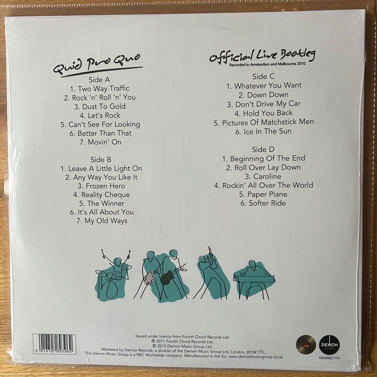 Status Quo - Quid Pro Quo / 2 LP - EU-Press. 2016 - NEW (Neu und ...