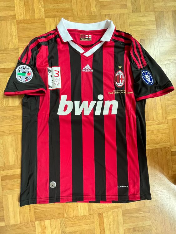Beckham AC Milan Finaltrikot 2009 Grösse L Top Zustand | Kaufen auf Ricardo