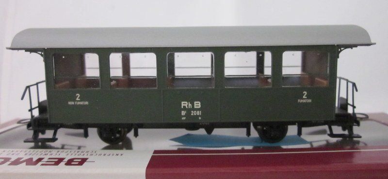 Bemo 3238 121 2Achs Personenw. RhB B2081 (Gebraucht) in Bischofszell ...