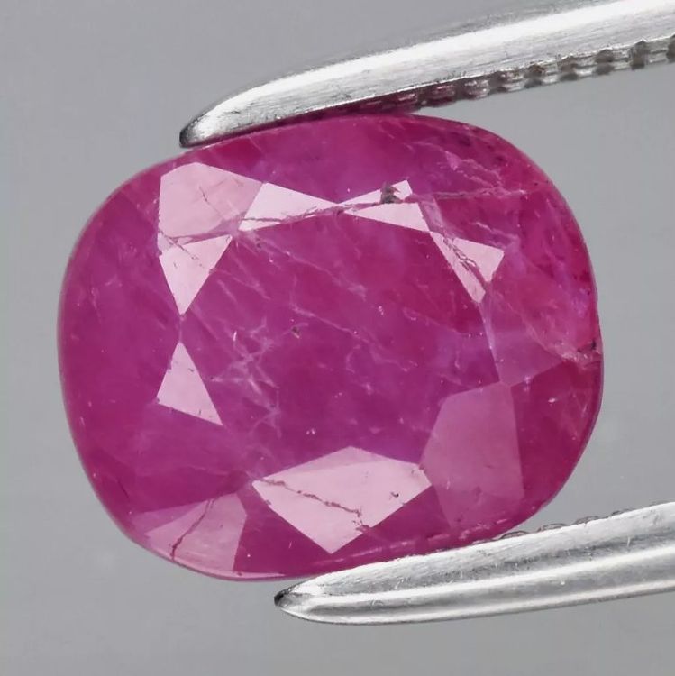 2.33ct Natur Rubin Edelstein aus Afrika real gemstone (Neu und ...