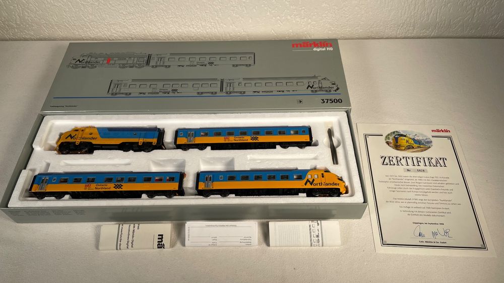 Märklin 37500 - ONR Northlander mit FP-7 Lok Digital - NEU (Neu und ...