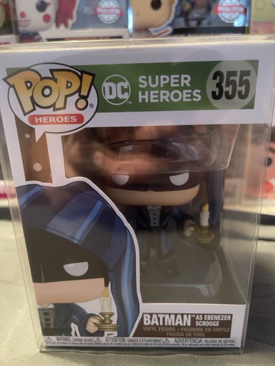 Funko Pop Heroes - Batman as Ebenezer Scrooge #355 DC (Neu und ...