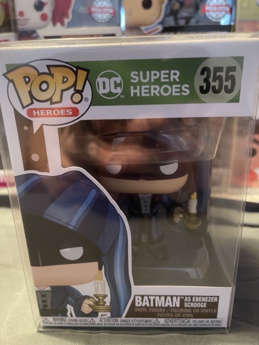 Funko Pop Heroes - Batman as Ebenezer Scrooge #355 DC (Neu und ...