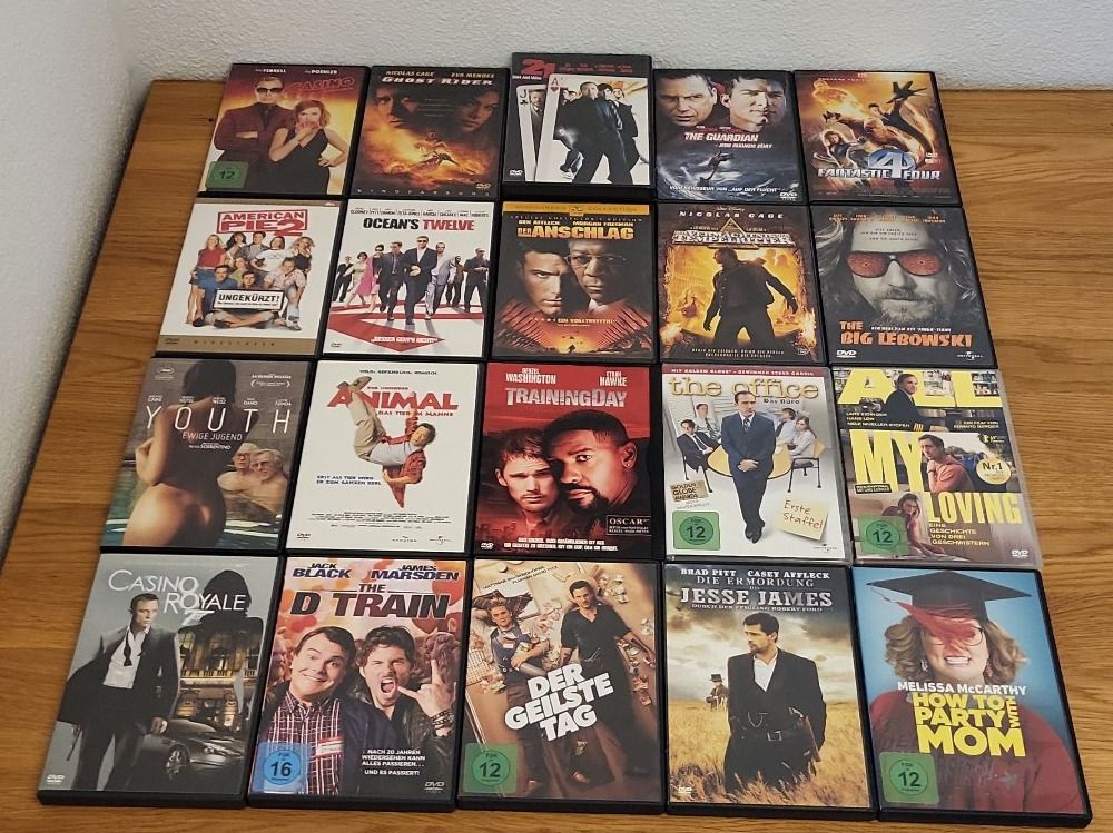 DVD Sammlung 20 Stück | Kaufen auf Ricardo