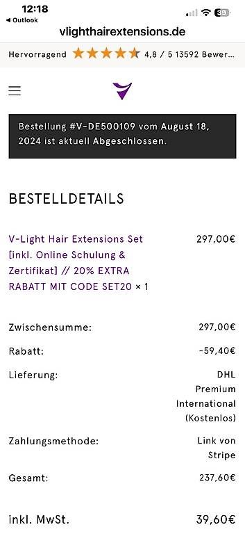 V light- fer a extension et extensions (D'occasion) à Vésenaz pour CHF ...