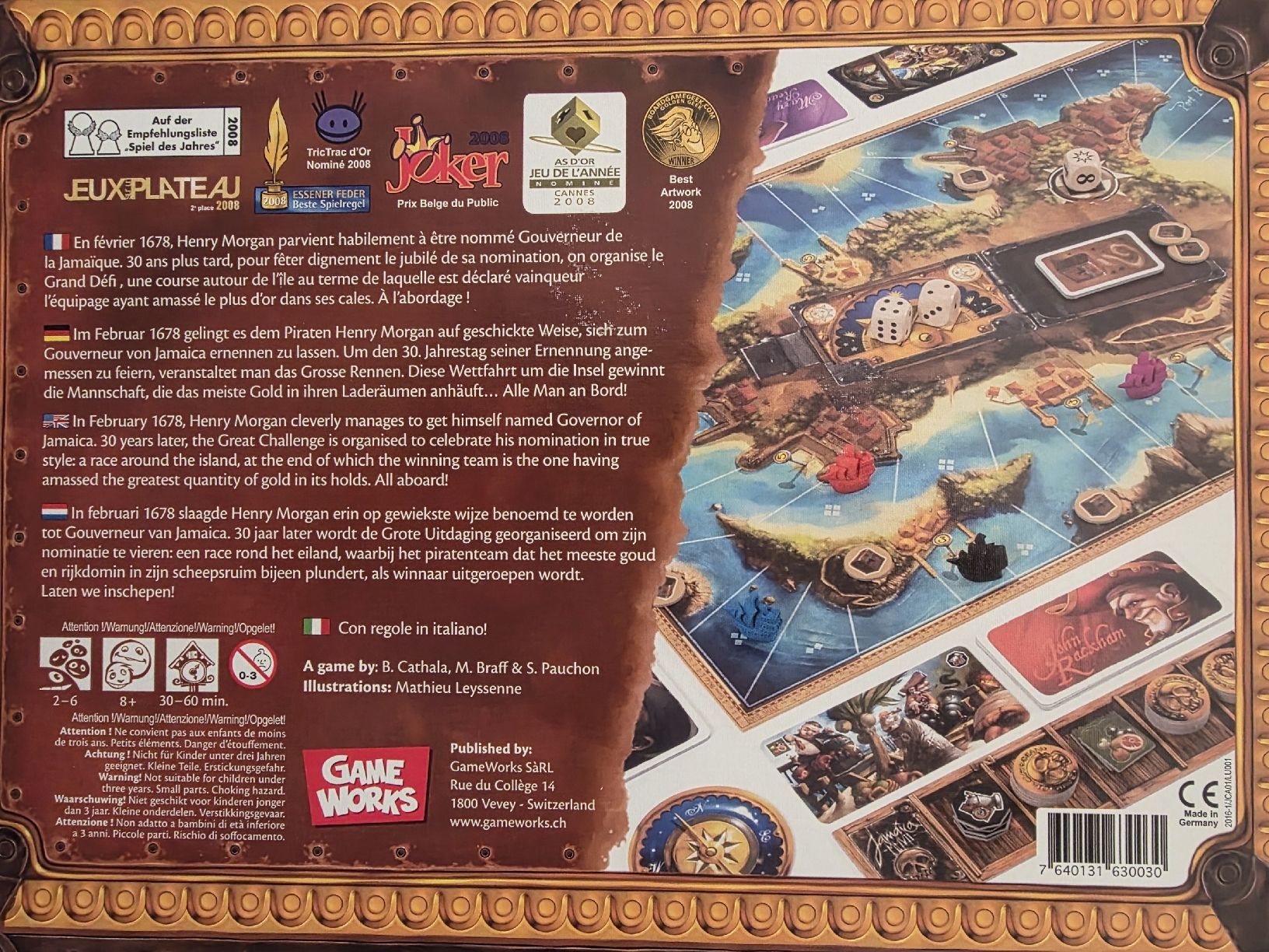 Jamaica + L' Age de pierre + King of New York + Odyssée Land (Neu ...
