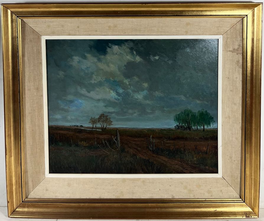 Juan Carlos Duràn (1901-1990) Landschafts Ölgemälde (Gebraucht) in Root ...