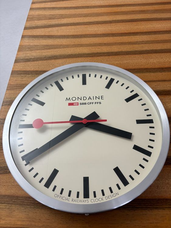 MONDAINE SBB A995.CLOCK.16SBB CLOCKS 40CM | Kaufen auf Ricardo