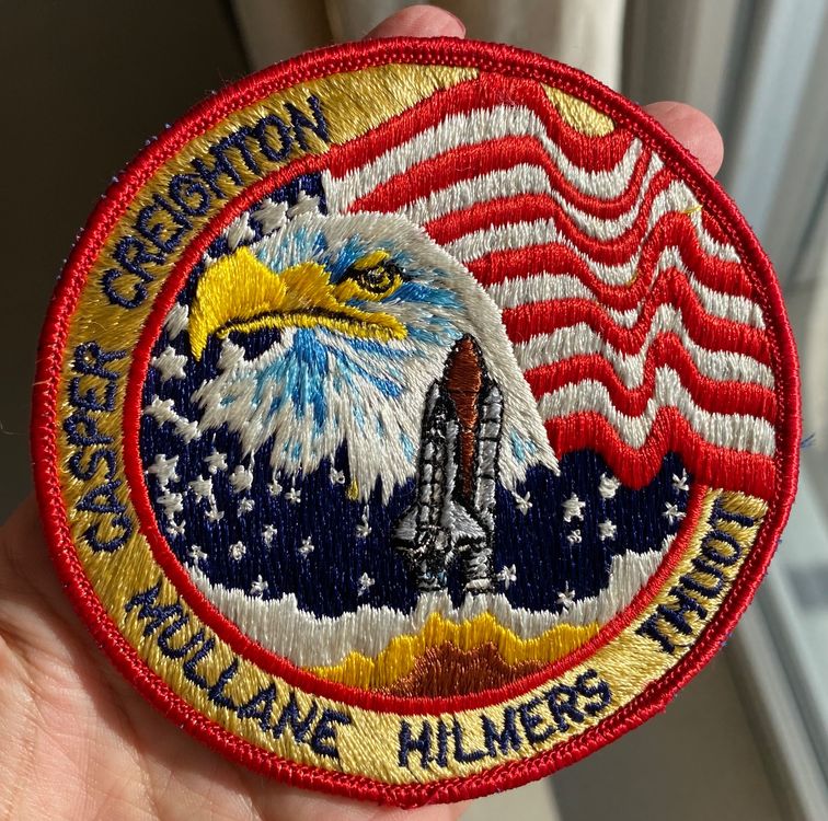 NASA Creighton Casper Mullane Hilmers Thuot Patch Badge (Neu (gemäss ...