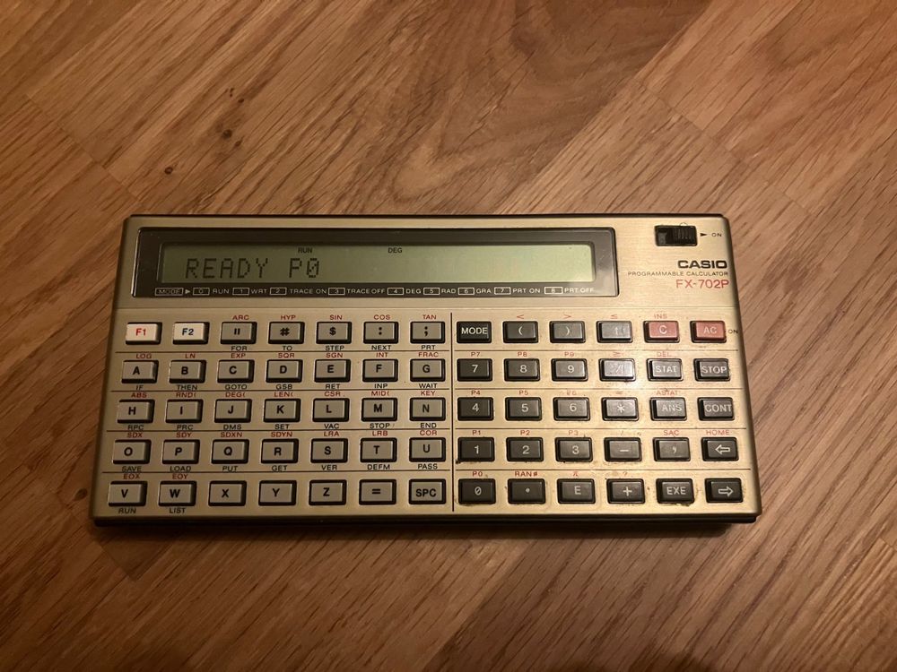 Casio FX-720P / Casio FA-2 / Casio FP-10 / Casio CMP-36X5 (Gebraucht ...