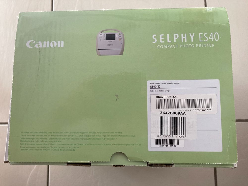 CANON Selphy ES40 (Gebraucht) in Glarus für CHF 17 – mit Lieferung auf Ricardo kaufen