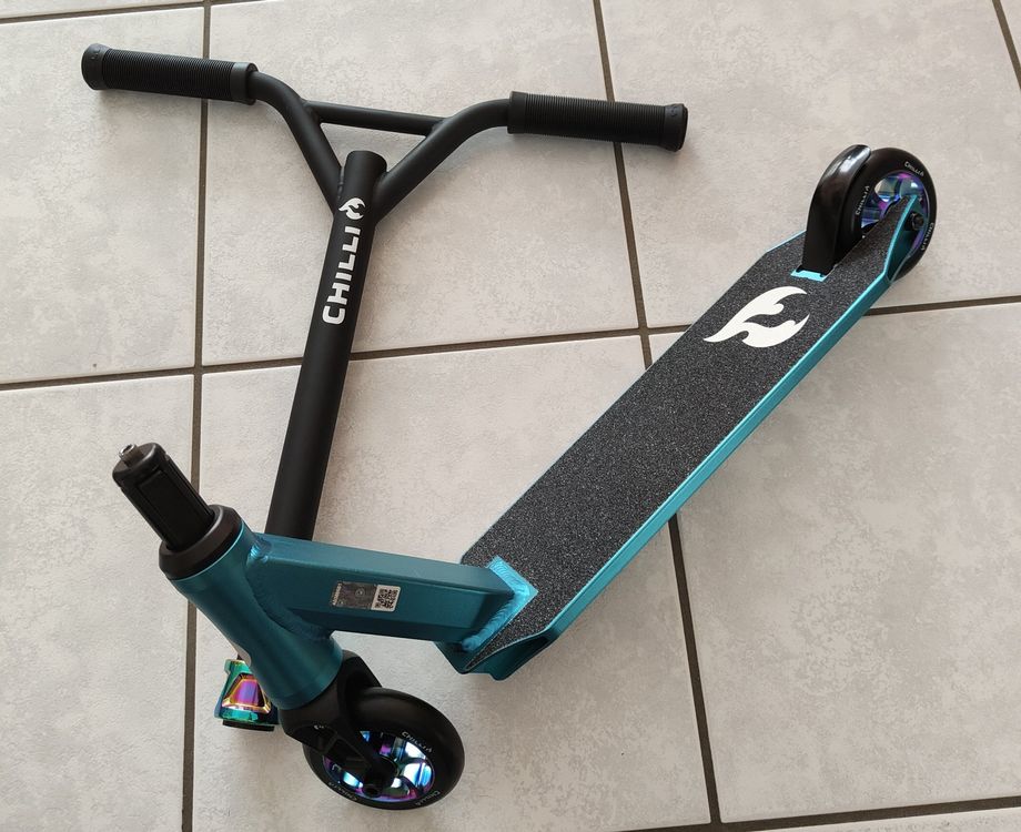 Chilli 3000 sea green/neochrome Scooter Trottinett!!! NEU!!! (Neu ...