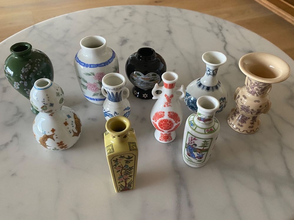 Japanische Porzellan-Vasen, 10er Set | Kaufen auf Ricardo
