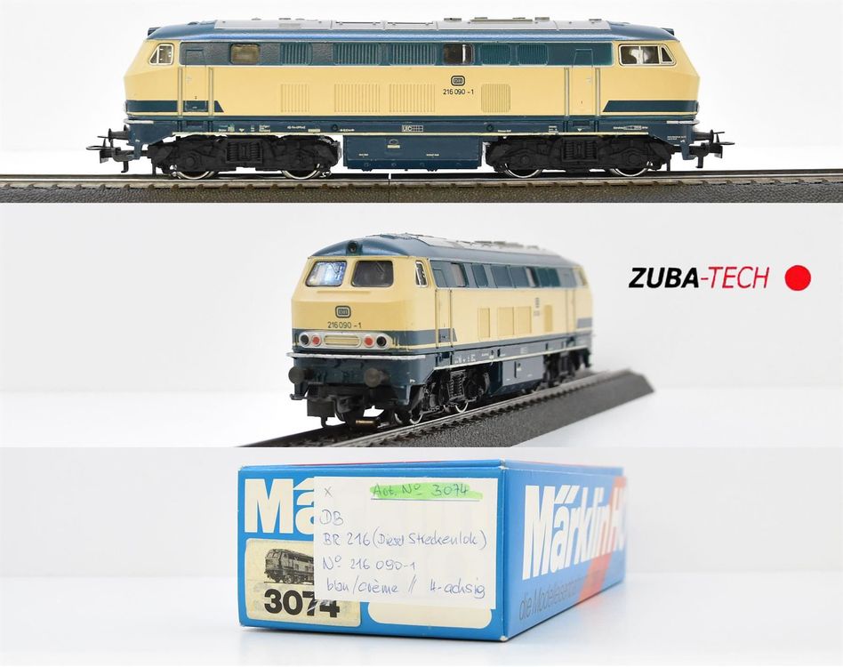 Märklin 3074 Diesellok BR 216 DB H0 WS (Gebraucht) in St. Gallen für ...