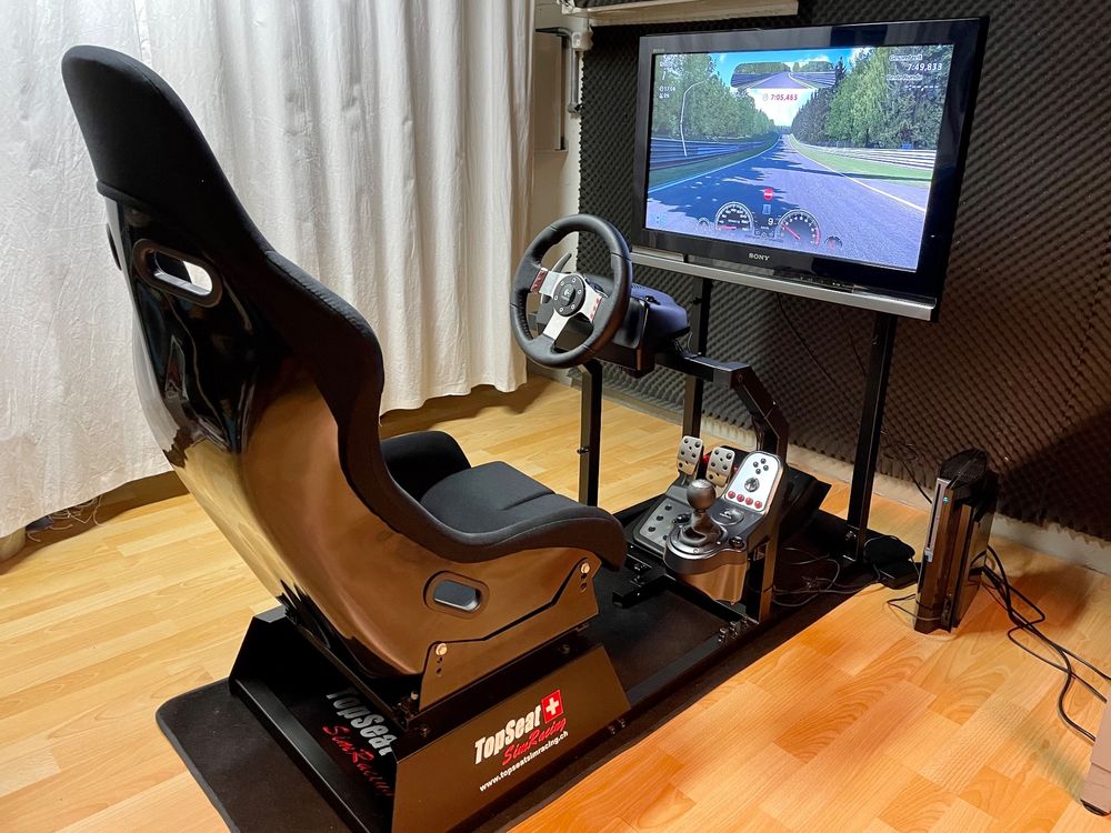 Racing Simulator mit PS3 & TV | Kaufen auf Ricardo