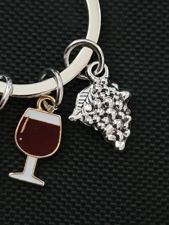 Weinliebhaber Schlüsselanhänger,🍷, Amateur de vin, wine 🎁 (Neu und ...