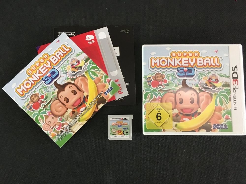 Super Monkey Ball 3D für Nintendo 3DS (Gebraucht) in St.Gallen für CHF ...