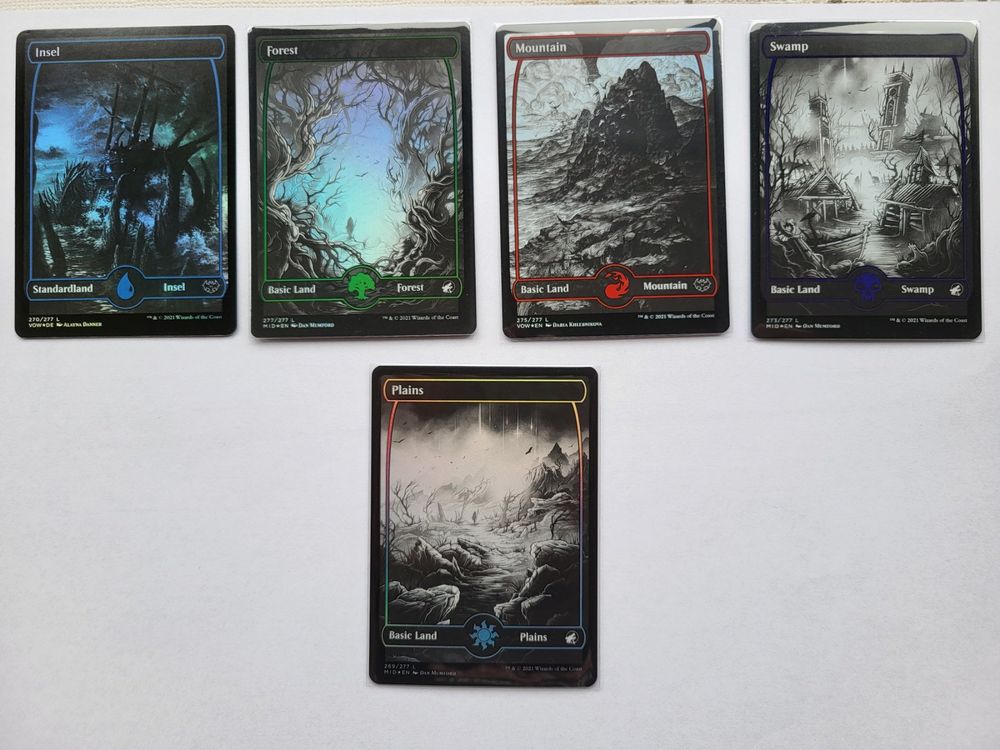 Mtg Full Art Länder Innistrad Block | Kaufen auf Ricardo