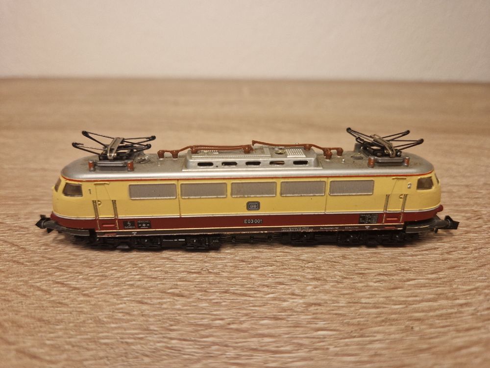 Minitrix N E-Lok BR E03 DB (Défectueux) à St-Aubin-Sauges pour CHF 18 – avec livraison | Acheter ...