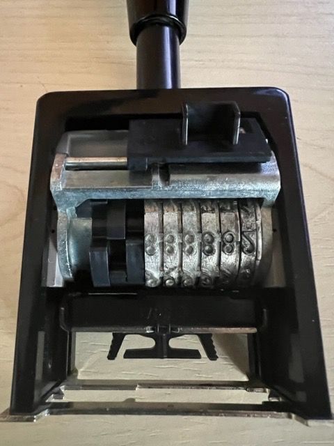 Nummernstempel Reiner B6K mit neuem Farbtank | Kaufen auf Ricardo