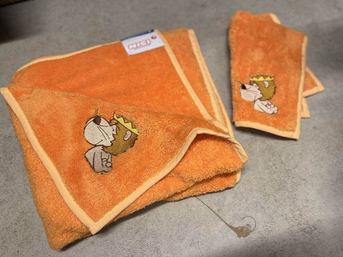 Nici Morgenstern Frottee-Set Löwe, Orange, Neu! (Neu und originalverpackt) in Oberägeri für CHF ...