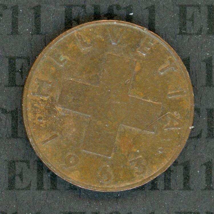CHF___0.01 1963 -vz 1 Rappen | Kaufen auf Ricardo